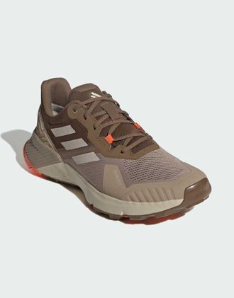 adidas adidas Performance - Terrex Soulstride Rain - Trailrunning-Schuhe in Schwarz und Grau-Neutral