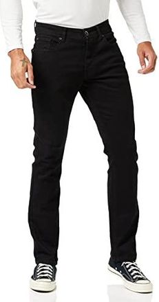 Enzo Jeans Ez359, Jean Droit Homme, Noir (Black Black), W46/L30 (Taille Fabricant: 46S)
