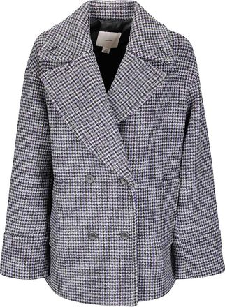 Calvin Klein Manteau Au Genou - Gris Fonc&eacute;