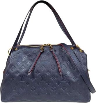Louis Vuitton Sac bandouli&egrave;re Monogram Empreinte Vintage Pre-owned - Femme - Pre-owned - Bleu - Taille: ONE Size