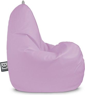 Happers Happers - Pouf Poire Relax Similicuir Indoor Lavende Enfant