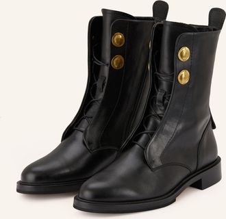 Pertini Schnürstiefeletten schwarz