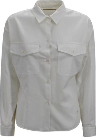 Max Mara Femme, Blouses et Chemises, Blanc, Taille: 38 FR Chemises