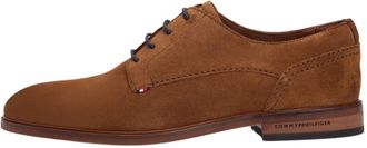 Tommy Hilfiger Herren Hilfiger Suede Dress Shoe Fm0fm05776 Derby Schuhe, Brown (Coconut Grove), 45.5 EU
