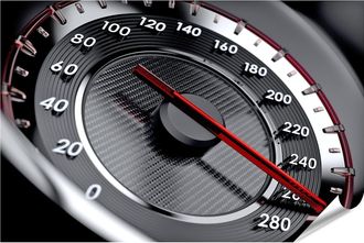 Islandburner XXL Bild Poster Tachometer Speed Tacho Sprotwagen Premium Bilder Fotodruck