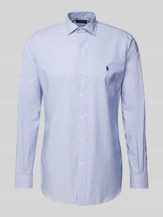Polo Ralph Lauren Custom Fit Business-Hemd mit Logo-Stitching