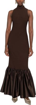 Rotate Figurbetontes Maxikleid - - Dresses - Damen - Braun - M