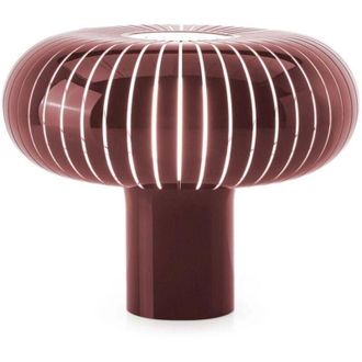 Kartell Teresa lampe bordeaux PMMA recycl&eacute; LED E27