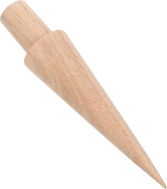 TOPBATHY Kegelform Eisrollenform Holz Mit Ergonomischem Griff Selbstgemacht Eiszubereitung Küchenwerkzeug Glatte Kanten Backfest Für Hausgemachtes Eis