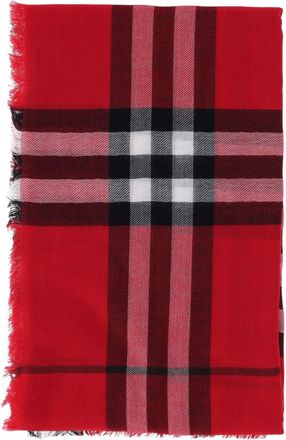 Burberry Check Wool Scarf