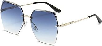 Generic Lunettes de soleil polarisées 2025 pour femmes à large monture pare-soleil pour vacances en plein air (couleur : A, taille : moyenne), E, Taille uniqu