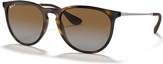 Ray-Ban Erika Classic Sonnenbrillen Hellhavana Fassung Braun Glas Polarisiert 54-18