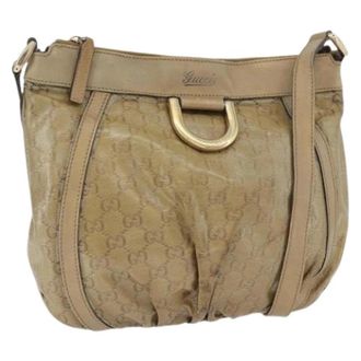 Gucci Pre-owned Vintage GG Canvas Schultertasche - - Pre-owned - Damen - Beige - ONE SIZE