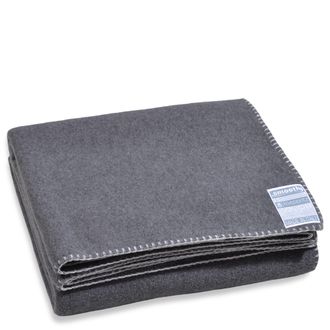 Zoeppritz Zoeppritz since 1828 Smoothy Fleece-Decke - Flauschige Kuscheldecke aus Polarfleece - vegan - 140x190cm - 940 Medium Grey