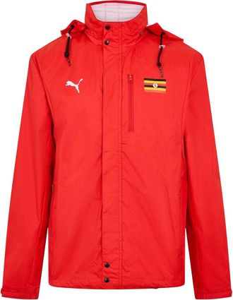 Puma Jacke f&uuml;r Herren, Hochleistungsmaterial, Training (Rot)