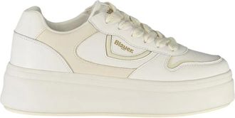 Blauer Femme, Chaussures, Blanc, Taille: 40 EU Leather Baskets