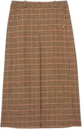 Ines De La Fressange Yona Print-Rock - - Skirts - Damen - Beige - XS