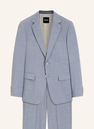 HUGO BOSS Anzug H-Huge-2pcs-263 Slim Fit blau