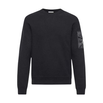 Moncler Wollpullover - - Sweatshirts & Hoodies - Herren - Blau - XL
