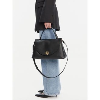 Coccinelle Handtasche Coccinelle TOA Coccinellenikla E1 TOA 18 01 01 Schwarz