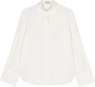 Alberto Biani Femme, Blouses et Chemises, Beige, Taille: 36 FR Shirt