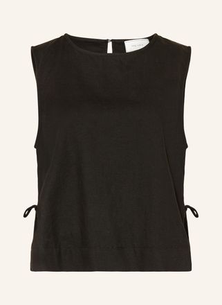 Neo Noir Neo Noir Top Svetlana Mit Leinen schwarz
