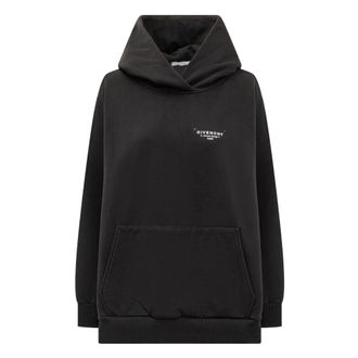Givenchy Schwarzer Hoodie f&uuml;r M&auml;nner - - Sweatshirts & Hoodies - Damen - Schwarzk - XS