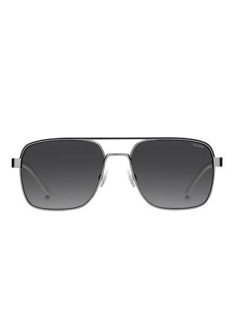 HUGO BOSS pilot-frame sunglasses - Grau
