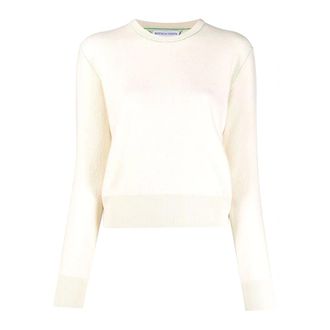 Bottega Veneta Damen, Strickwaren, Wei&szlig;, MGr&ouml;&szlig;e