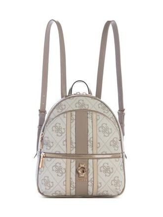Guess sac &agrave; dos de loisirs Erenia Backpack Dark Taupe Logo