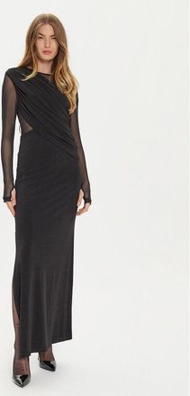 Eleh Abendkleid E00298 Schwarz Slim Fit