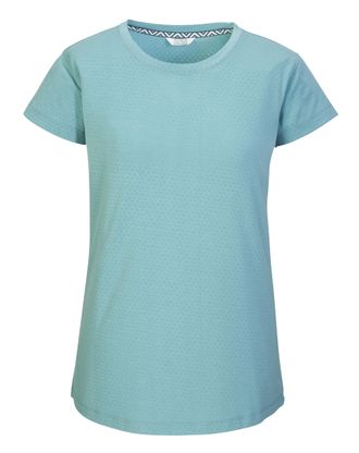 Killtec Damen Funktions T-Shirt/Tshirt Kurzarm KOS 23 WMN TSHRT, Aqua, 44, 42849-000