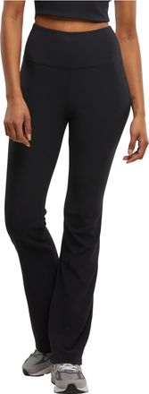 Urban Classics Damen Flared Leggings Rib, gerippte Damen Leggings mit High-Waist und Flared-Schnitt, Größen XS - XL