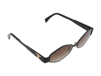 Celine CL40254U Metal Frame Sunglasses - Brown