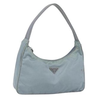 Prada Sac bandouli&egrave;re vintage en nylon Pre-owned - Femme - Pre-owned - Bleu - Taille: ONE Size