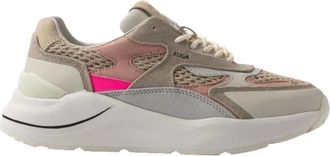 D.A.T.E. D.a.t.e., Femme, Chaussures, Beige, Taille: 40 EU Fuga Baskets