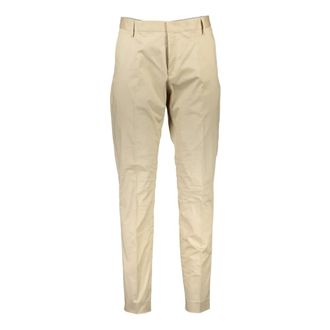 GANT Beige Herrenhose 4 Taschen Knopf Rei&szlig;verschluss Logo - - Trousers - Herren - Beige - XL