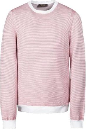 Moorer Homme, Pulls, Rose, Taille: M Tricot &agrave; col rond
