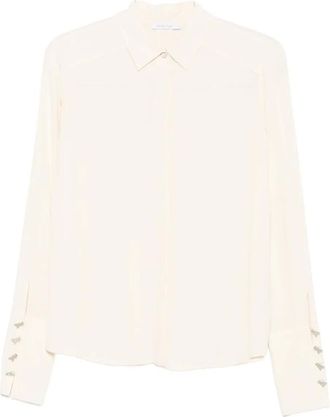 Patrizia Pepe Langärmeliges Hemd - Nude