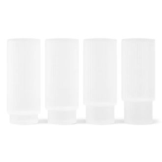 Ferm Living Verres longs Ripple - Set de 4 Ferm Living