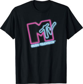 Giesswein Glowing Music Television Neon Logo T-Shirt