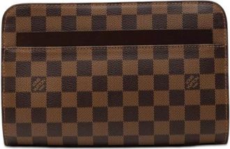 Louis Vuitton Pre-owned Saint Paul Clutch - Femme - Pre-owned - Brun - Taille: ONE Size