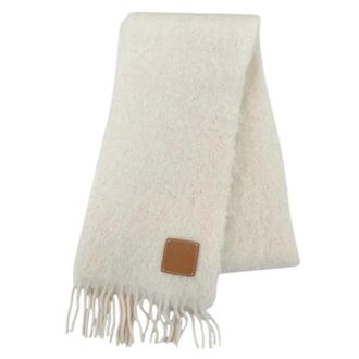 Loewe Pre-owned Stole - Femme - Pre-owned - Beige - Taille: ONE Size