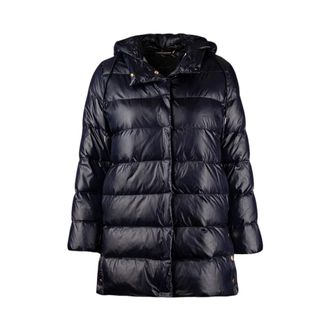 Elena Miro Piumino - - Coats - Damen - Blau - 2XL
