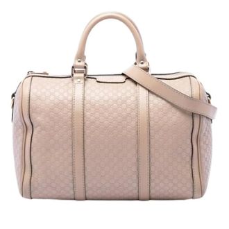 Gucci Sac bandouli&egrave;re en cuir gaufr&eacute; pr&eacute;-poss&eacute;d&eacute; - Femme - Pre-owned - Beige - Taille: ONE Size