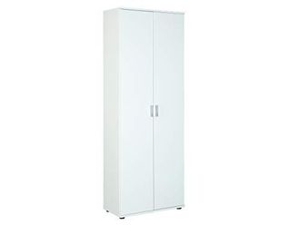 Inter Link SAS Armoire multi-usages - Armoire de rangement - Armoire multi-usages - 2 portes - Largeur:70cm - Profondeur : 34 cm - Hauteur : 190 cm - incl. 5 &eacute;tag&egrave;re