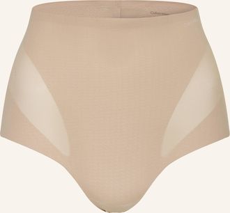 Calvin Klein Shape-Slip Stay-Put Mesh beige