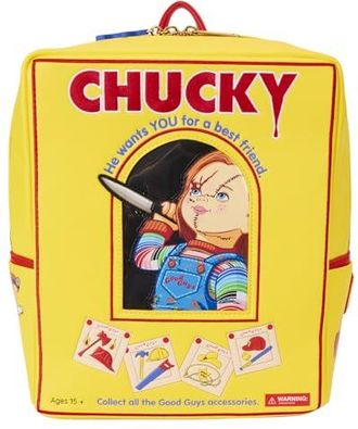 Loungefly Mini sac &agrave; dos Play Chucky Good Guys Box pour enfant