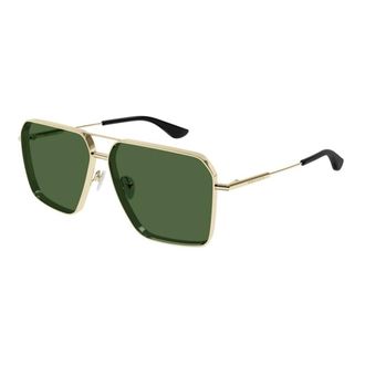 Alexander McQueen Am0500S Sonnenbrille - - Accessories - Herren - Gelb - 60 MM