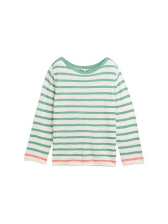 Tom Tailor Damen 1046539 Pullover, 37968-Offwhite Rosewood Green, L